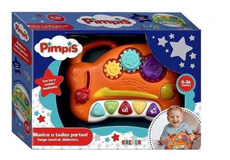 Musica A Todas Partes Teclado Musical Pimpis Juego Juguete JUGUETERIA