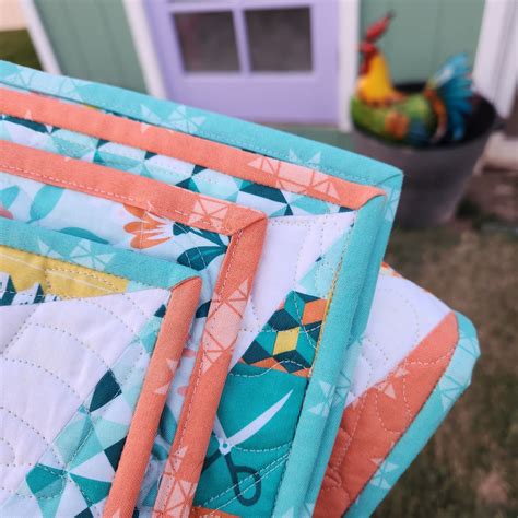 Quiltscapes Two Color Binding Tutorial