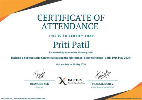 Priti Patil On Linkedin Cybersecurity Xaltius Workshop
