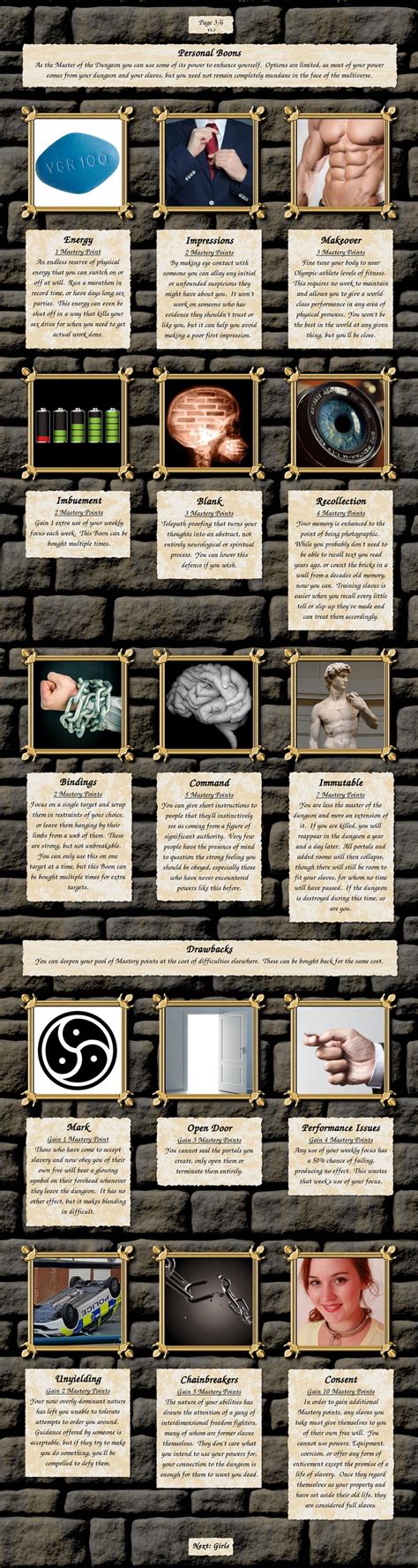 Interdimensional Bondage Dungeon Master CYOA Image Chest Free Image