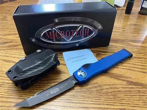 Microtech Halo 6 Signature Series DLC Tanto Blade and Hardware. No ...