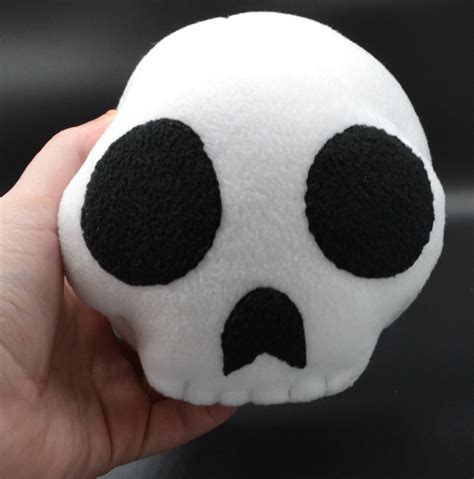 Chibi Human Skull Gothic Occult Plush Etsy
