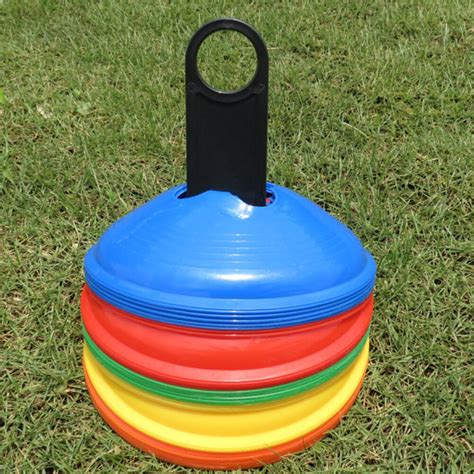 20pcsset Football Field Barrier Markers Soccer Tr Vicedeal