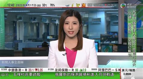 新聞人事全面睇 林可瑩無綫新聞台《午間新聞》：17 8 2023