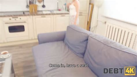 Trio Cute Dolls Lured Into 4some With Debt Collector