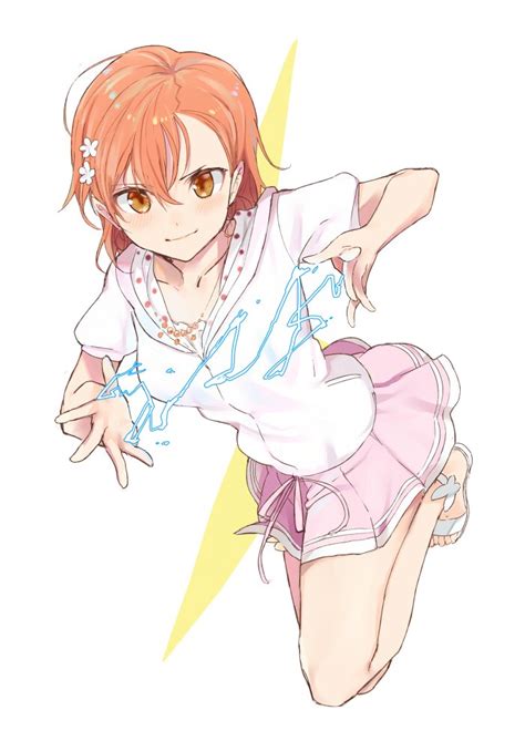 Safebooru 1girl Biribiri Blouse Brown Eyes Brown Hair Casual