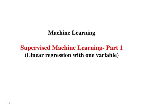 Solution Machine Learning Lecture2 Supervised Machine Learning Part 1