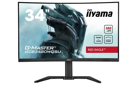 Iiyama G-Master 34" 2K Curved Monitor with 180Hz refresh rate unveiled ...