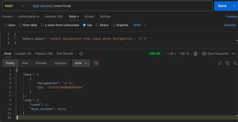 Faqs On Coql Api