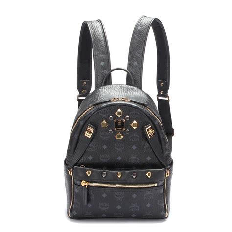 Mcm Visetos Stark Backpack In Black Lyst