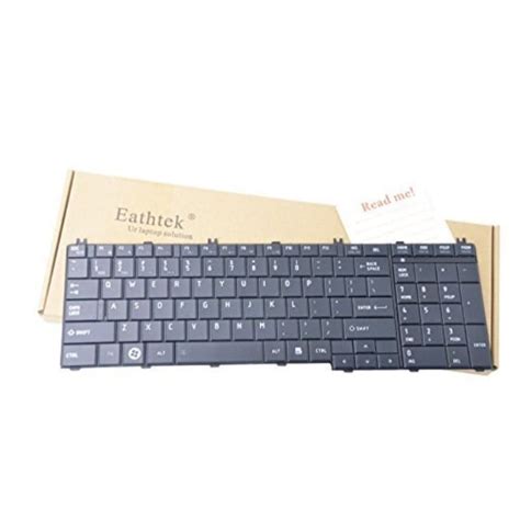 Eathtek Replacement Keyboard For Toshiba Satellite C650 C650d C655d