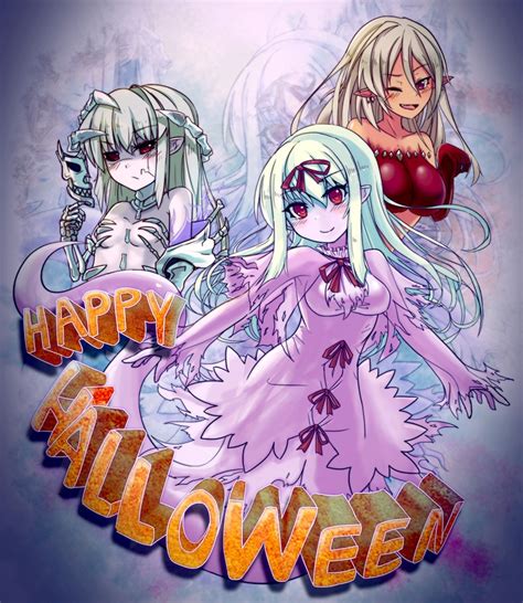 Ghost Skeleton And Ghoul Monster Girl Encyclopedia Drawn By Sud
