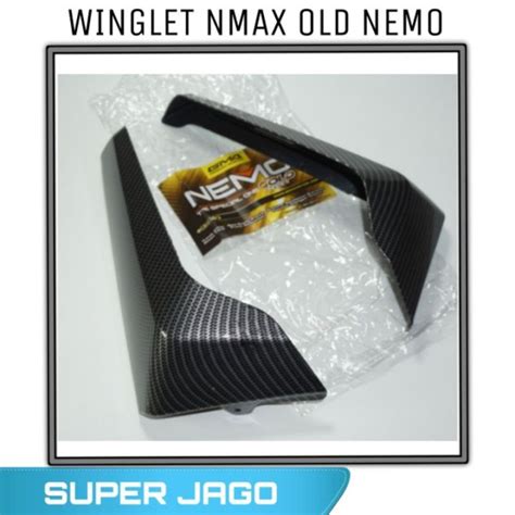 Winglet Sayap Nmax Old 2015 2018 Carbon Original Nemo Lazada Indonesia