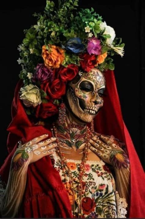 Sugar Skull Girl Sugar Skull Makeup Sugar Skulls Halloween Makeup