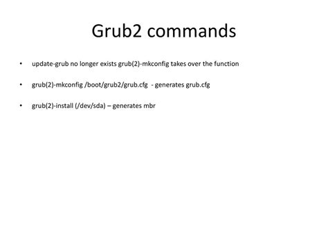 Cis 228 Grub Basics And Boot Security Ppt Download