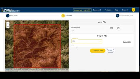 Convert Esri Shapefile SHP To CSV Free Online GIS Conversion YouTube