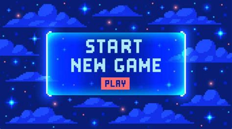 Game Start Screen Design Inspiration
