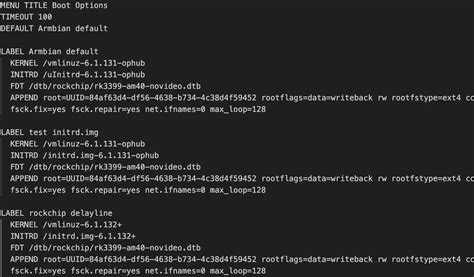 Armbian的两种启动引导boot scr 和 extlinux conf 哔哩哔哩