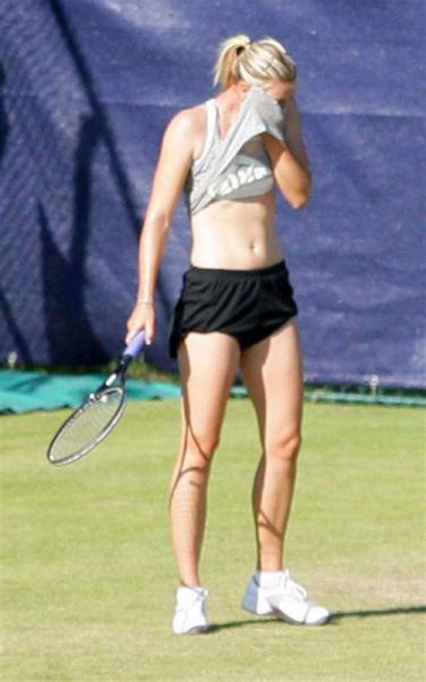 Maria Sharapova Nipple Slip While Play Tennis Paparazzi Shoots Porn