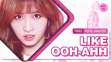 Twice Like Ooh Ahh Jap Ver Vocal Analysis Background Vocals