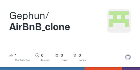 GitHub Gephun AirBnB Clone