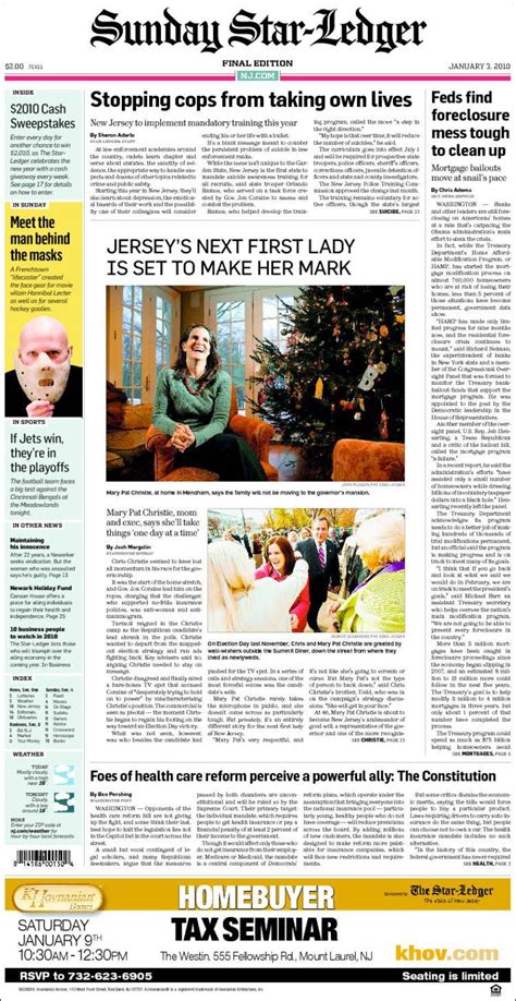 Ledger Newspaper At Sarah Alanson Blog