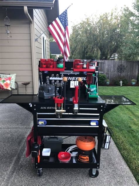 Mobile Reloading Cart For Efficient Tool Storage