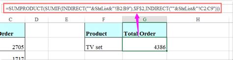 How To Vlookup Across Multiple Sheets And Sum Results In Excel