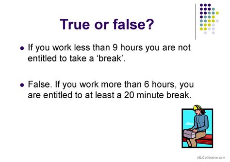 Know Your Rights At Work Icebreaker English Esl Powerpoints