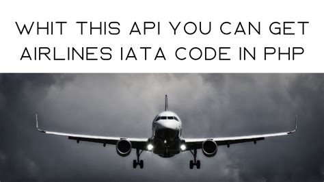 From Iata To Destination Navigating Airports With Codes Api