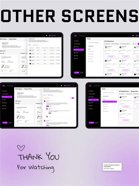 Web Project Management Platform With Token Payments On Behance