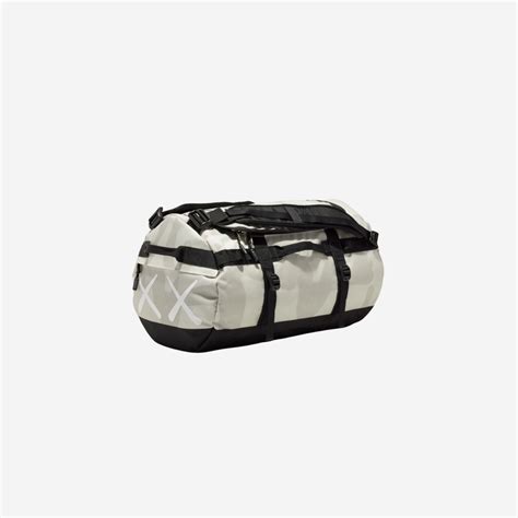 노스페이스 X 카우스 베이스캠프 더플백 스몰 문라이트 아이보리 프린트 22fw The North Face Kream