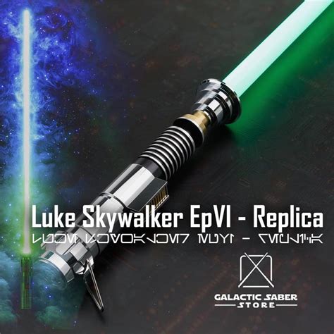 Luke Skywalker Lightsaber Replica Return Of The Jedi Rgb Neopixel