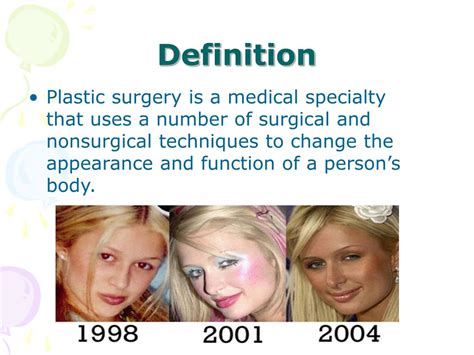 Ppt Plastic Surgery Powerpoint Presentation Free Download Id3818587
