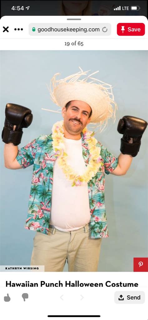 Hawaiian Punch Costume Funny Couple Halloween Costumes Couple