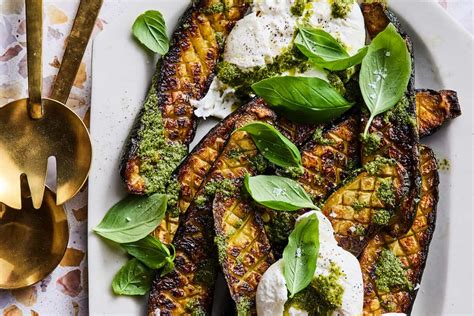 Thomas Kellers Zucchini With Burrata And Pesto Whats Gaby Cooking