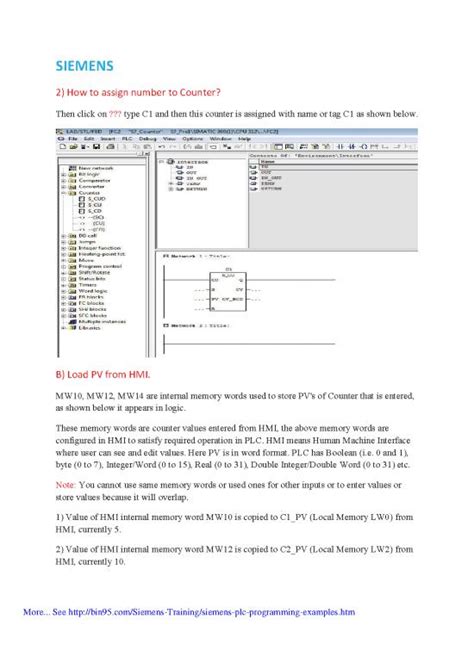Programming Pdf 186296 Siemens Plc Programming Example1