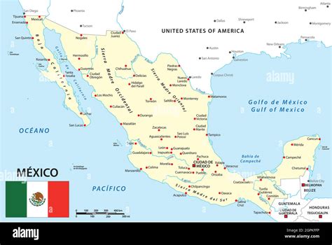 Map Of Northern Mexico Cities Iwanna Fly