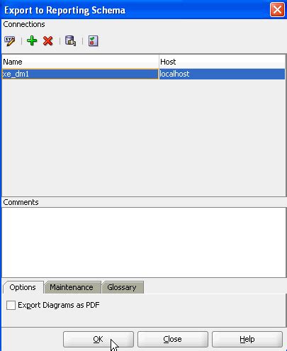 Working With The SQL Developer Data Modeler Reporting Repository