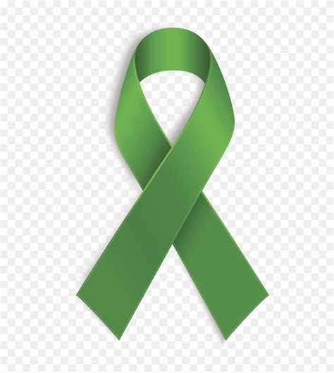 Download Green Ribbon Mental Health Awareness Ribbon Mental Clipart