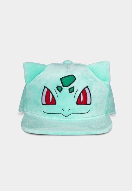 Pokémon Bulbasaur Plush Snapback Collectibles Hub Gmbh