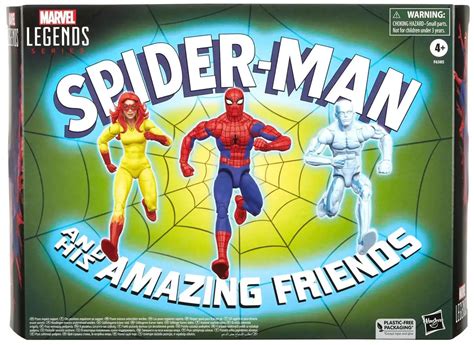 Marvel Spider Man His Amazing Friends Marvel Legends Firestar Ms Lion