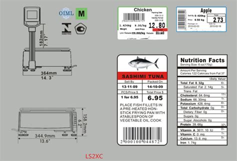 Label Printing Scale