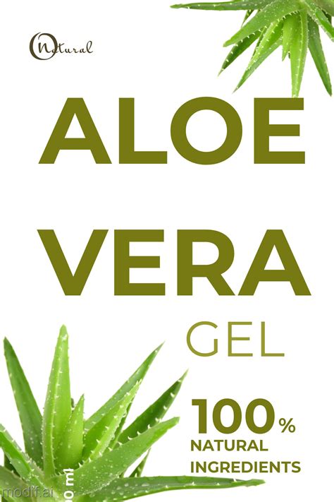 Aloe Vera Gel Label Template Mediamodifier