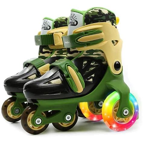 RUMOCOVO Rollers en ligne réglables for Enfant Rollers Quad Respirant