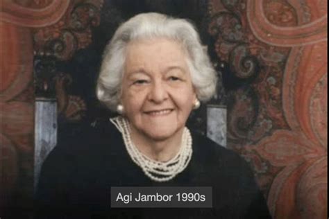 Agi Jambor Musician Extraordinaire