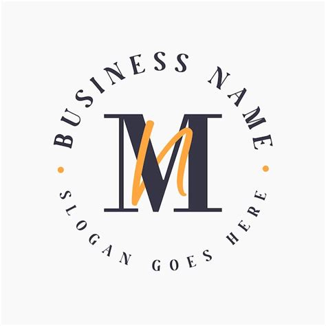 Premium Vector Elegant Letter Mn Initials Logo For Corporate Branding