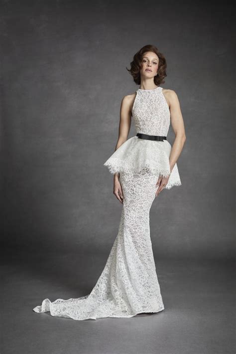 Chic And Romantic Lace Fit And Flare Wedding Dress With Detachable