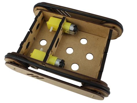 Chassi Arduino Tanque Tipo Lagarta Wd Mdf Esteiras Usinainfo