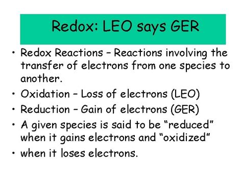 Oxidation Numbers Redox Reactions How To Make Balancing